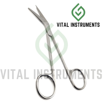 Stitch Angular Scissors 4.5" Dental Surgical Instrument Suture ...
