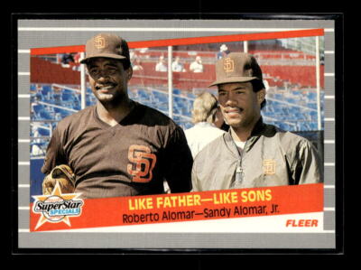 1989 Fleer #630 Sandy Alomar Jr. Glossy | eBay