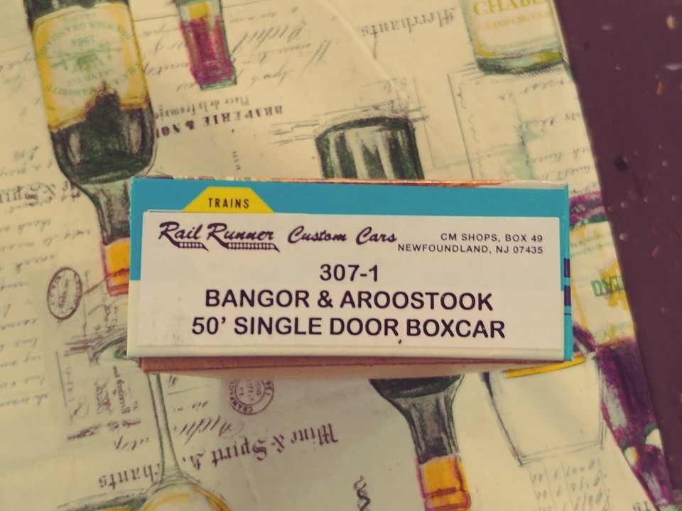 Athean 50 ft box car Bangor & aroostook | eBay