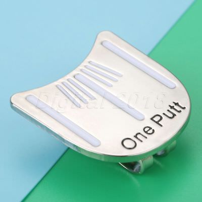 Personalised Alloy Golf Ball Marker Putting Alignment Aiming Tool With ...