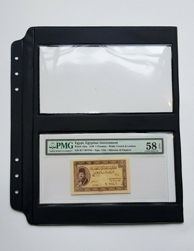 Graded Certified Banknotes Clear Currency Album PCGS Paper Money ...