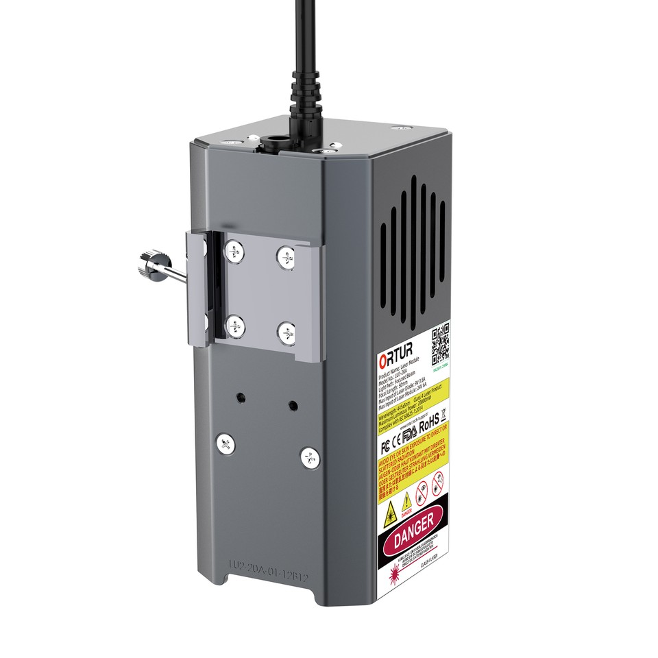 ORTUR 80W Laser Module LU3-20A 20000mm/min Laser Head for ORTUR Laser ...
