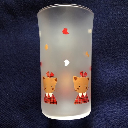 *Retro* Sanrio 1991 Winky Pinky Mini Glass Tumbler Made in 1991 from ...