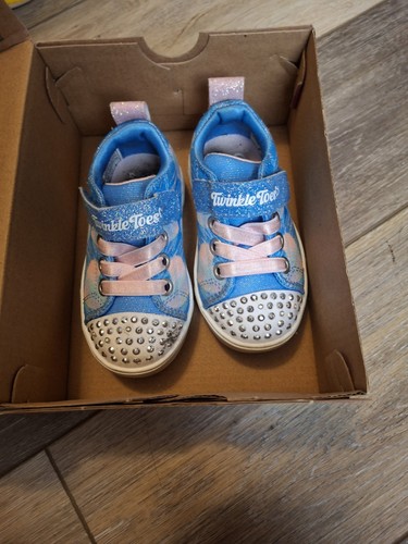 Twinkle Toes Toddler Girls Shoes Dazzled And Pink | eBay