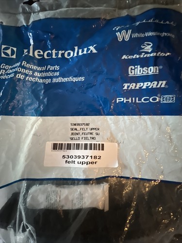 Electrolux 5303937182 Dryer Upper Felt Seal-new In Sealed Bag-OEM | eBay