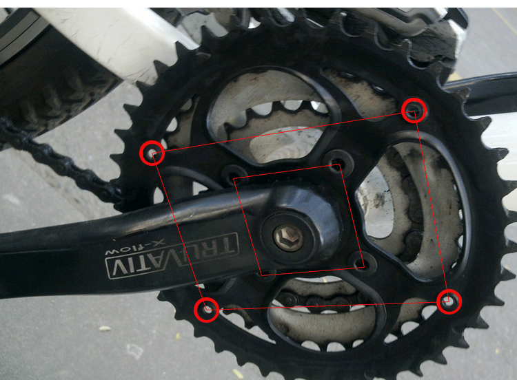 36T 40T 42T 44T 46T 48T 52T Bike Sprocket Cranksets Chainring Guard ...