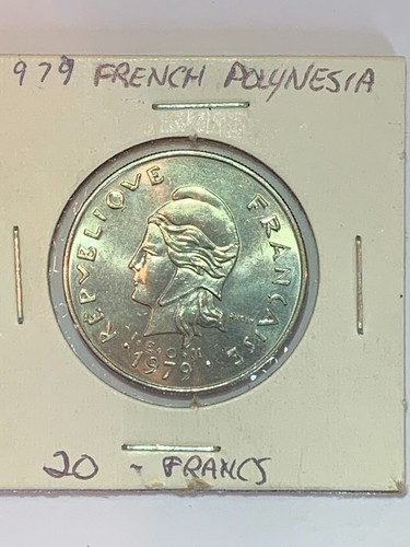 1979 FRENCH POLYNESIA 20 FRANCS COIN - #7917 | eBay