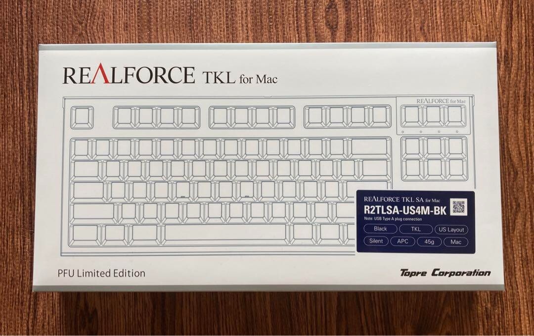 Topre REALFORCE for Mac Full Keyboard "PFU Limited Edition" English ...