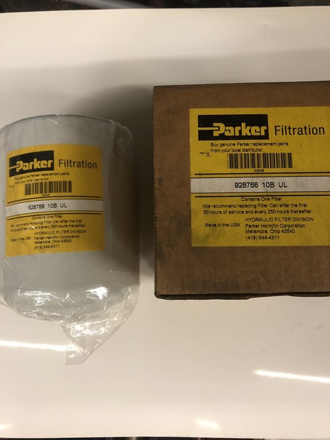 Parker 928766 Hydraulic Filter Element 10b UL 10 Micron for sale online ...