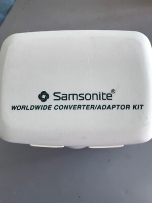 Samsonite 1600 Watt, Worldwide Voltage Foreign Converter/Adapter Kit | eBay
