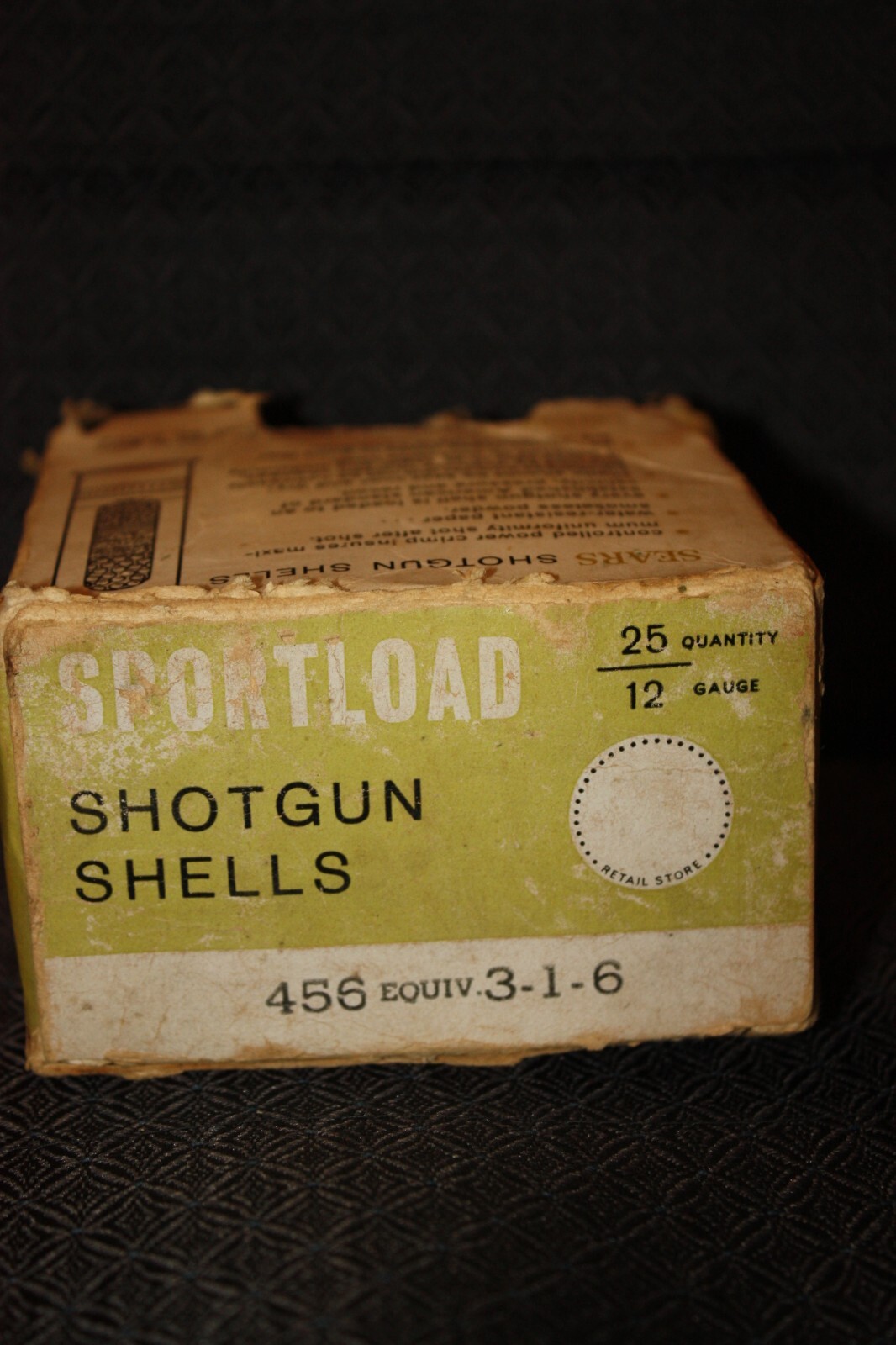 vintage sears roebuck sport load shotgun shell box | eBay