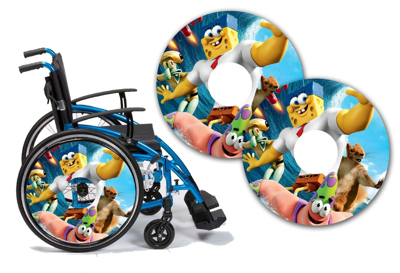 Wheelchair Spoke Guard Protector VINYL STICKER SKINS Kids Custom ...