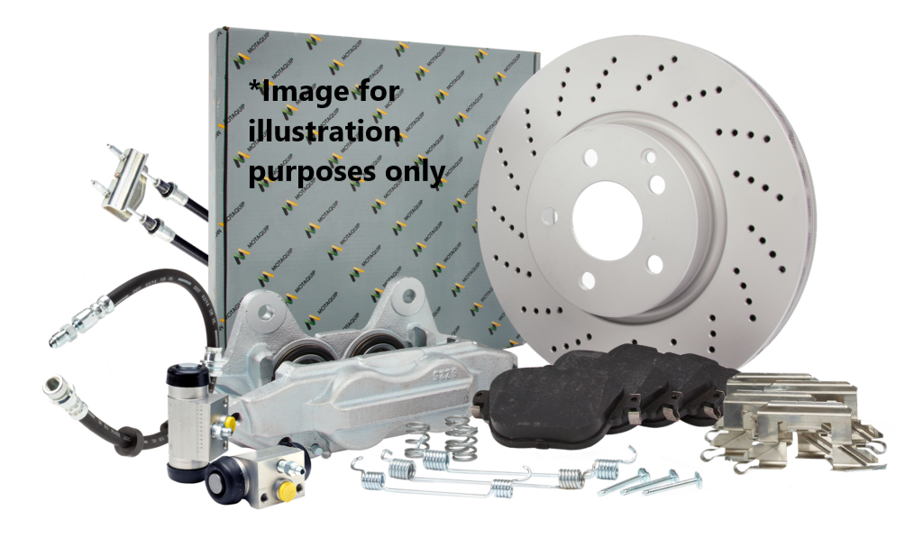 Fits Mitsubishi ASX Van 2010- MFD Rear 1x Brake Disc 1609901080 ...