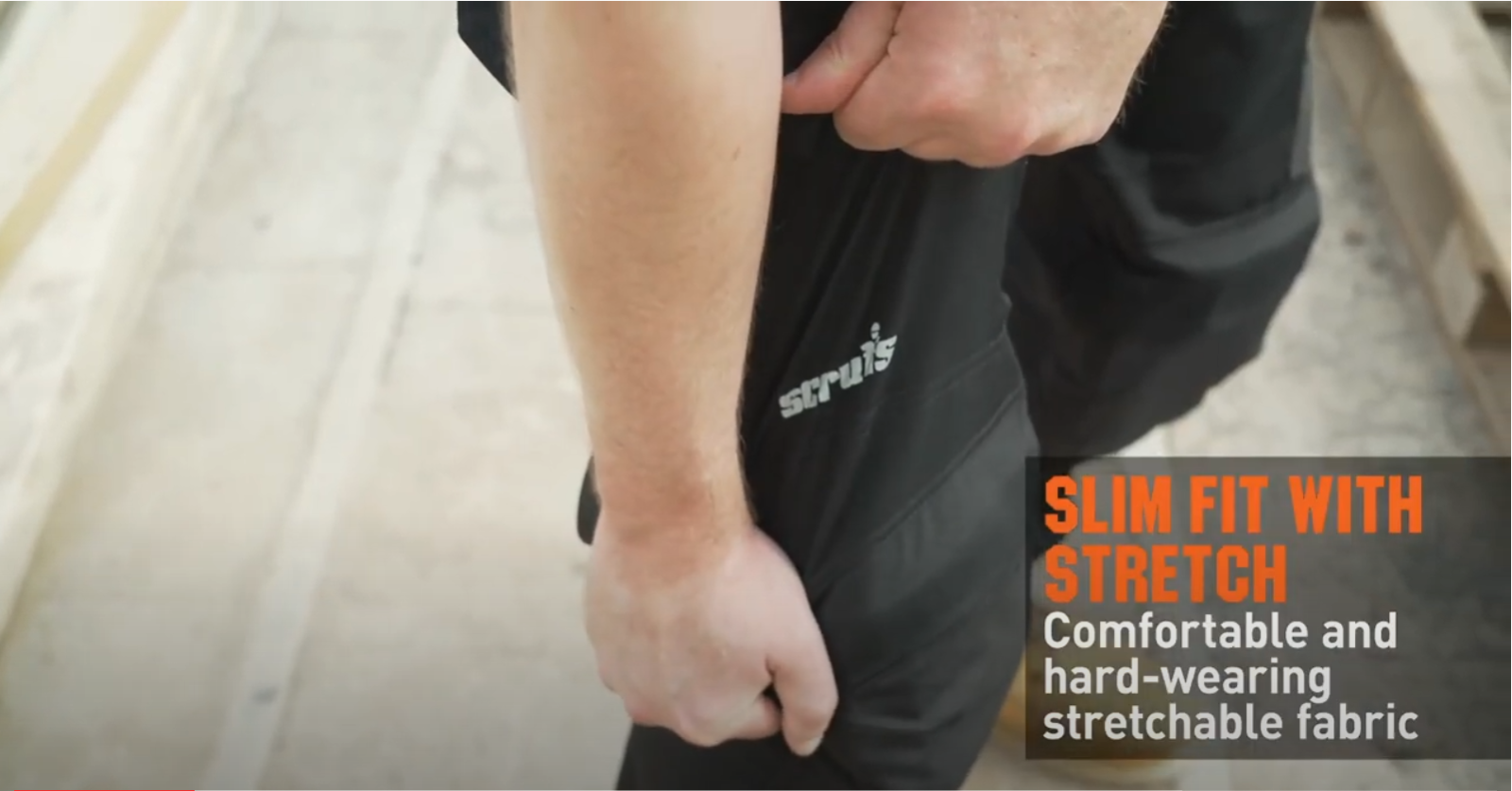 Scruffs Trade Flex Work Trousers Holster Pocket Stretch Straight ...