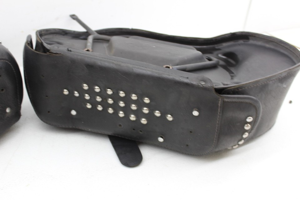 07 HARLEY-DAVIDSON HERITAGE SOFTAIL FLSTC LEFT RIGHT SIDE SADDLE BAG ...