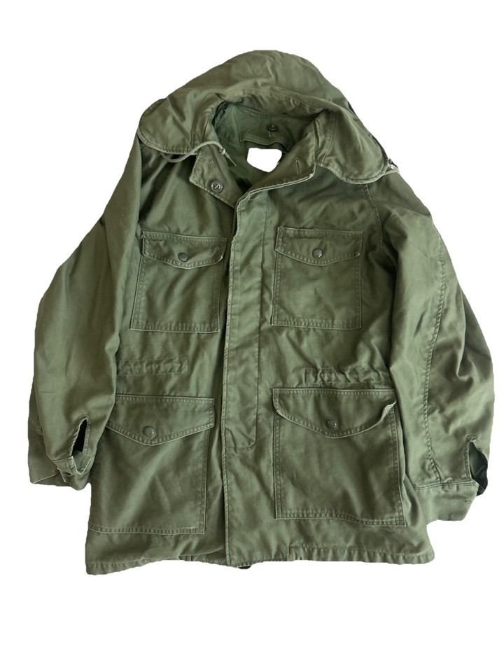 Vintage 1960s USAF US Air Force Field Jacket - Size Small Regular Free ...