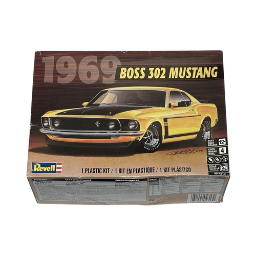 REVELL 1969 BOSS 302 MUSTANG MODEL KIT 1:25 | eBay