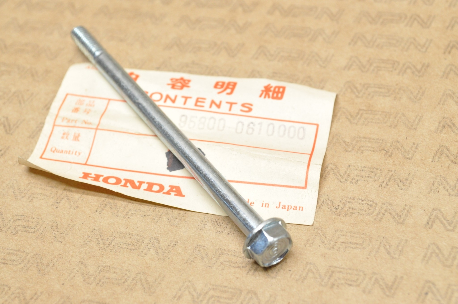 NOS Honda NA50 NC50 NU50 NX50 PA50 VT700 Cylinder Crankcase Bolt 95800 ...