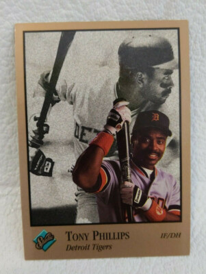 1992 Leaf Studio Baseball Card #176 Tony Phillips | eBay