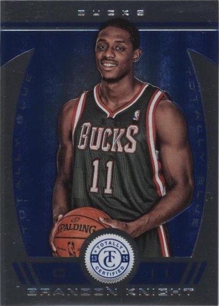 2013-14 Totally Certified - Totally Blue #30 Brandon Knight /49 for ...