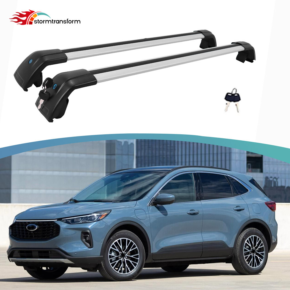 Lockable Roof Rack Cross Bar for Ford Escape 2020-2024 Cargo Carrier ...