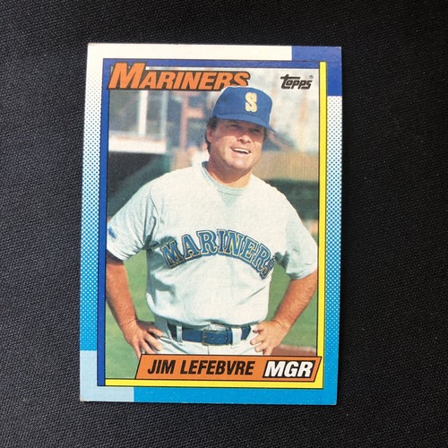 Mariners Jim Lefebvre (MGR) 1990 Topps Baseball Card #459 | eBay