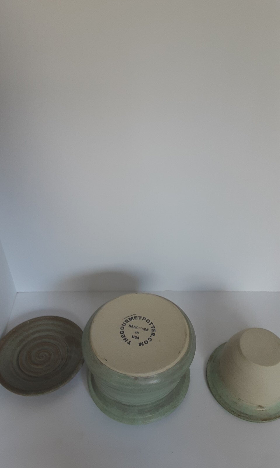 Dip Chiller/Warmer Cold or Hot Dip Bowl 3 piece set. The Gourmet Potter ...