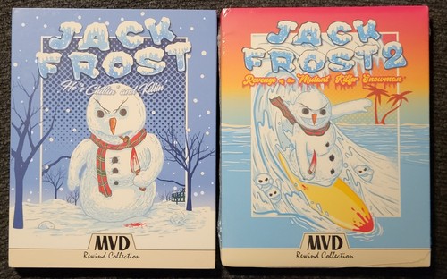 JACK FROST (1997) and JACK FROST 2 -Horror Blu Ray Set w/ Rare OOP ...