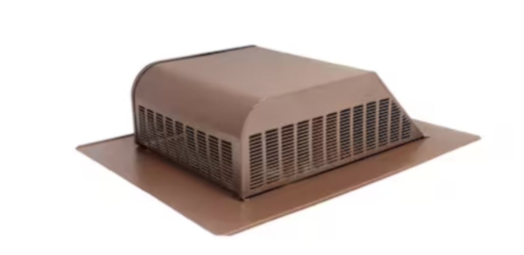 Lomanco Vents 750-S Aluminum Slant Back Roof Vent Box of 6 Brown 50 sq ...