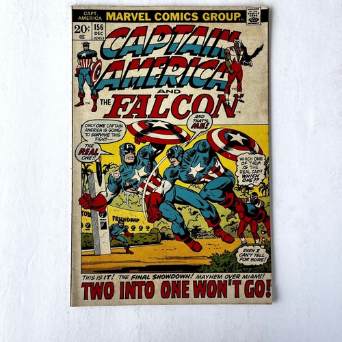 Captain America and The Falcon 156 Comic Book 1972 | eBay