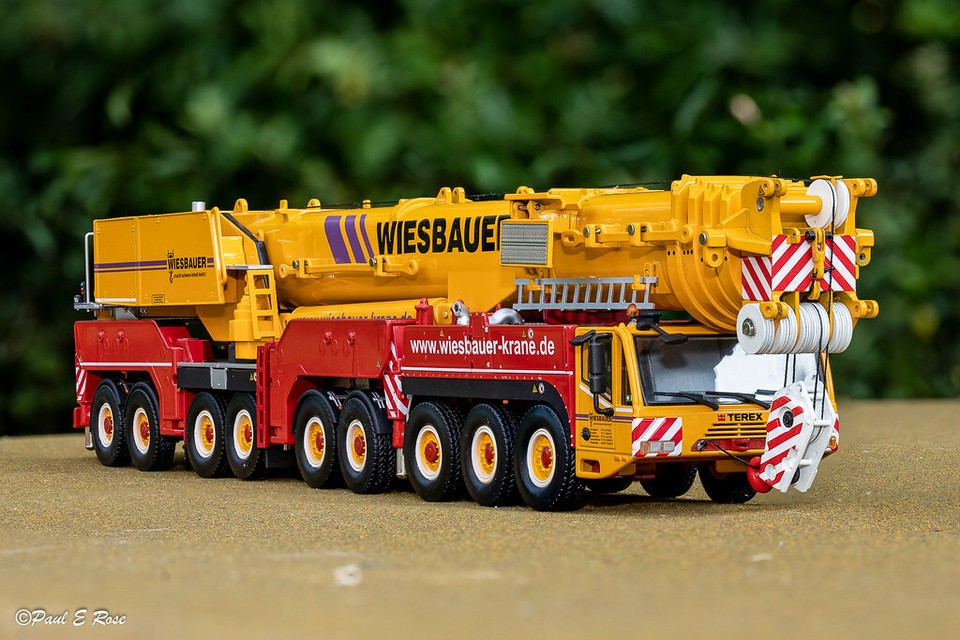 Demag AC700-9 Mobile Crane - Wiesbauer IMC 1:50 Scale Diecast Model #33 ...