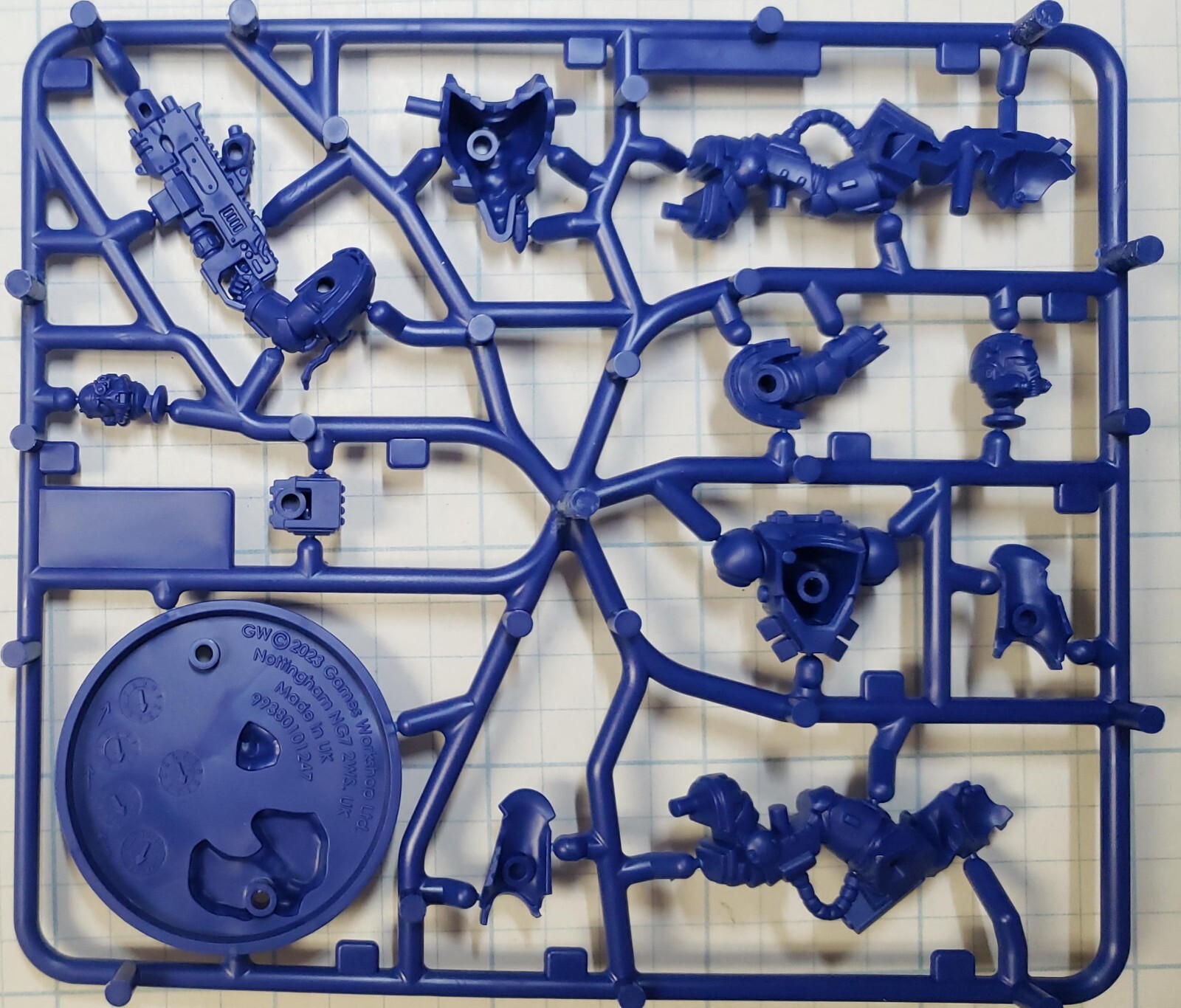 40k Kill Team Bits Justinian Angels of Death Heavy Intercessor Gunner ...