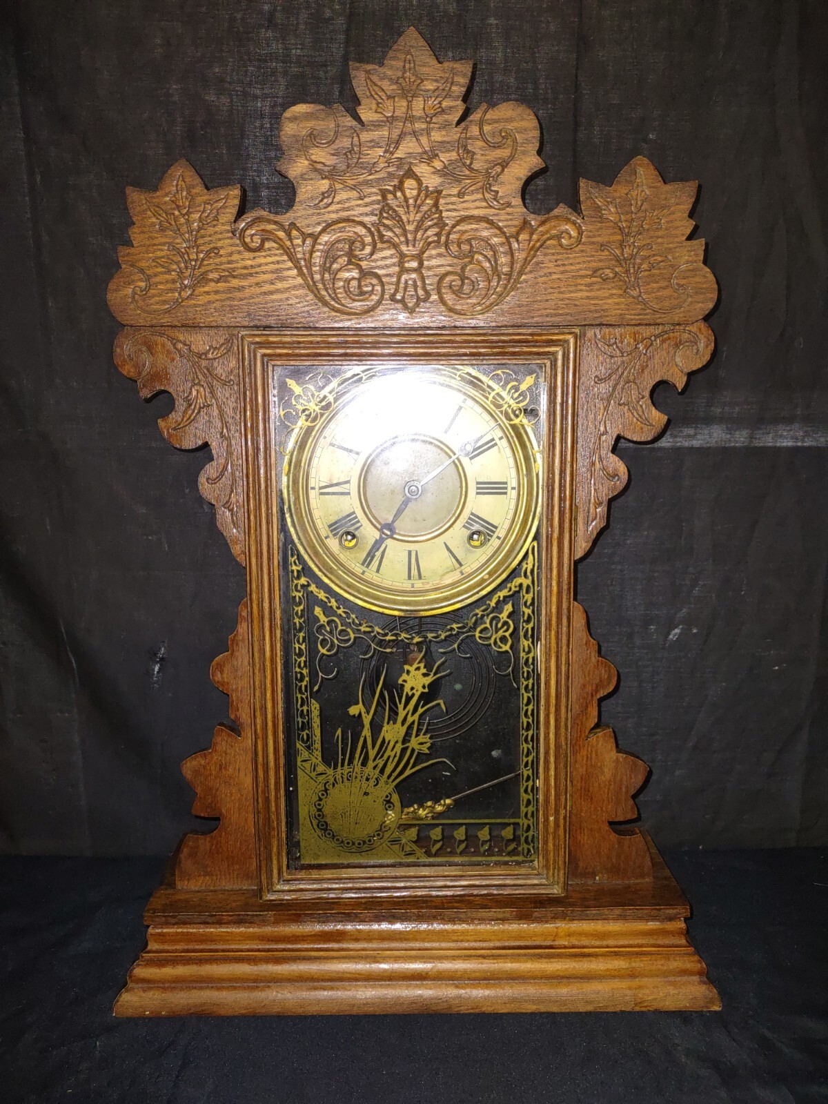 Antique Sessions Parlor Kitchen Mantle Clock with chime Works (4) | eBay