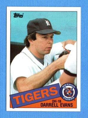 1985 Topps #792 Darrell Evans Detroit Tigers | eBay