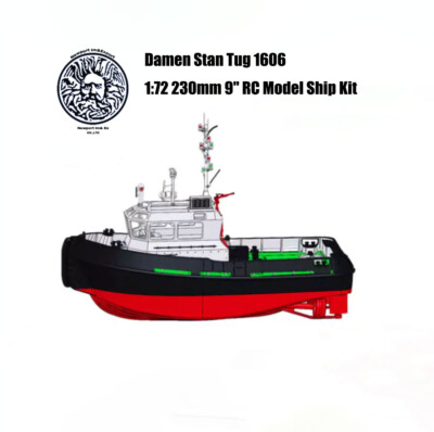 Damen Stan Tug 1606 1:72 230mm 9" RC Model Ship Kit | eBay