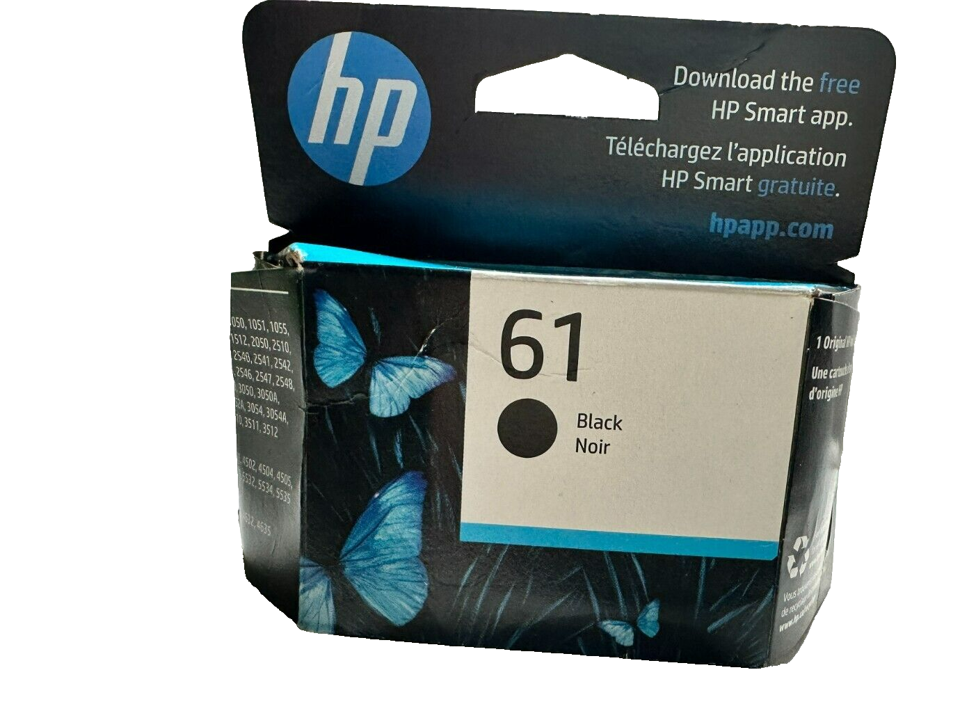 😍ORIGINAL HP 61 Black High Yield Ink Cartridge FRESH EXP 3/25 LOW PRICE ...
