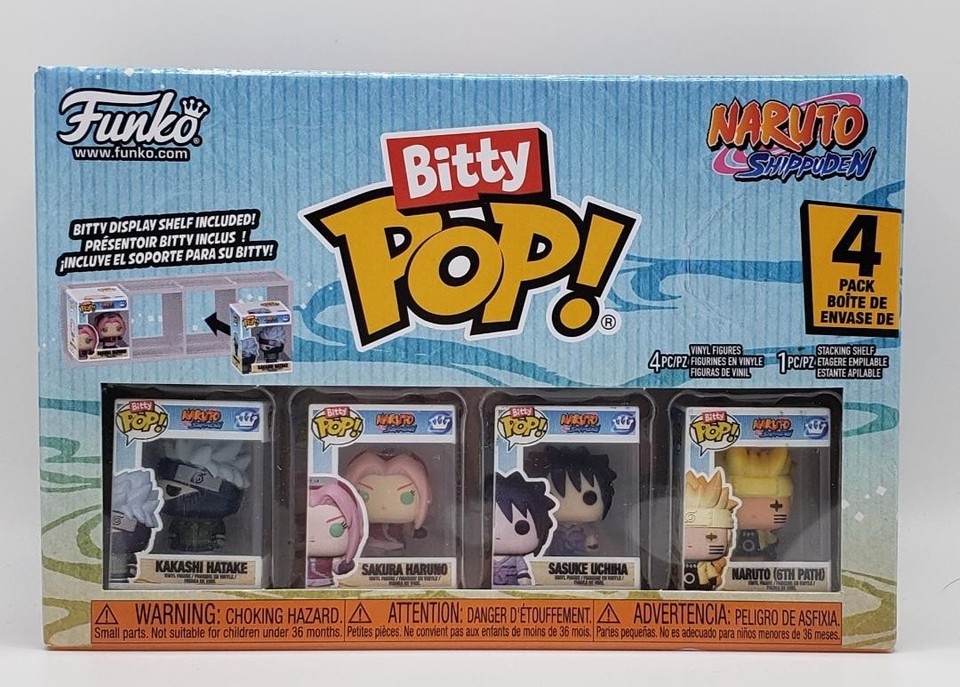 Funko Bitty POP! Naruto Shippuden Series 4pks - Assorted | eBay