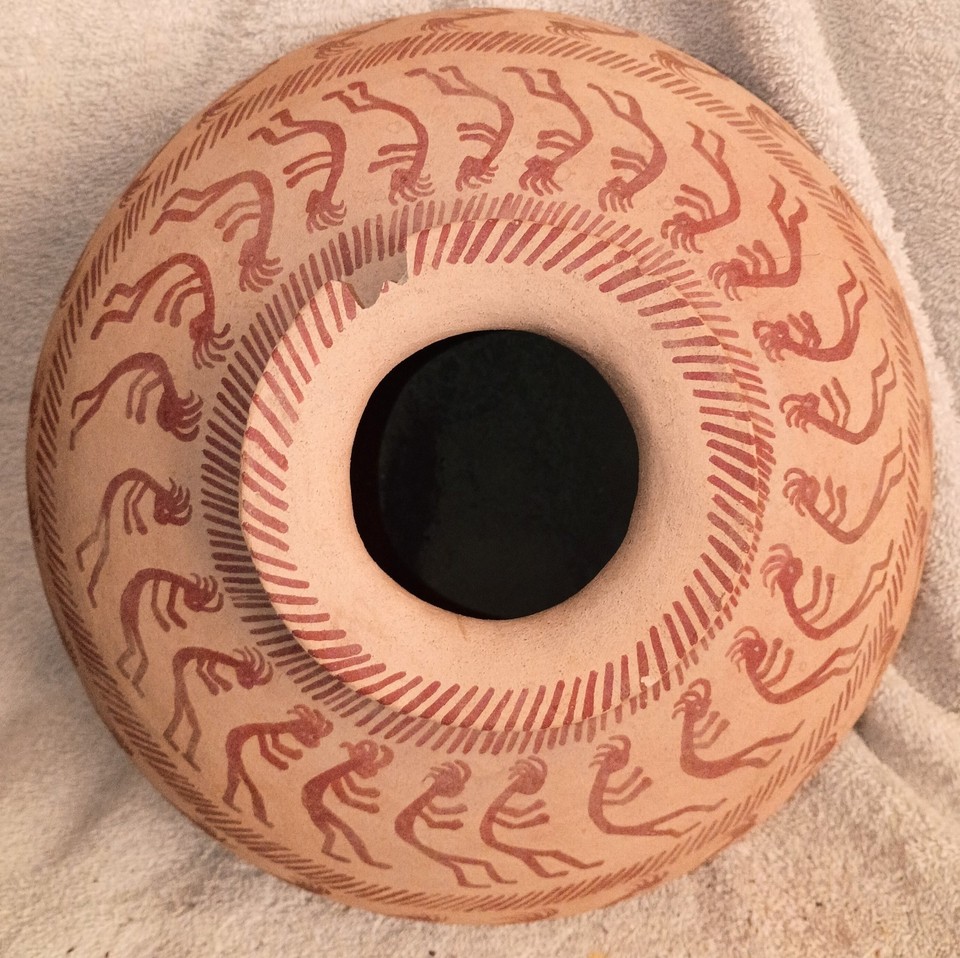 Hohokam Gila Shoulder Red On Buff Replica | eBay