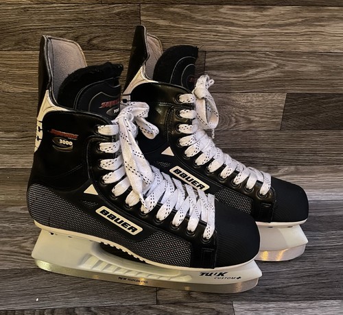 Bauer Supreme 3000 Size 10 J Men’s Hockey Ice Skates Tuuk | eBay