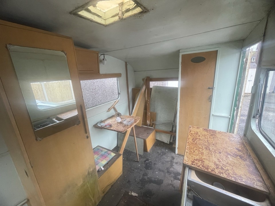 Rare 1960 Sprite Caravan Project | eBay UK