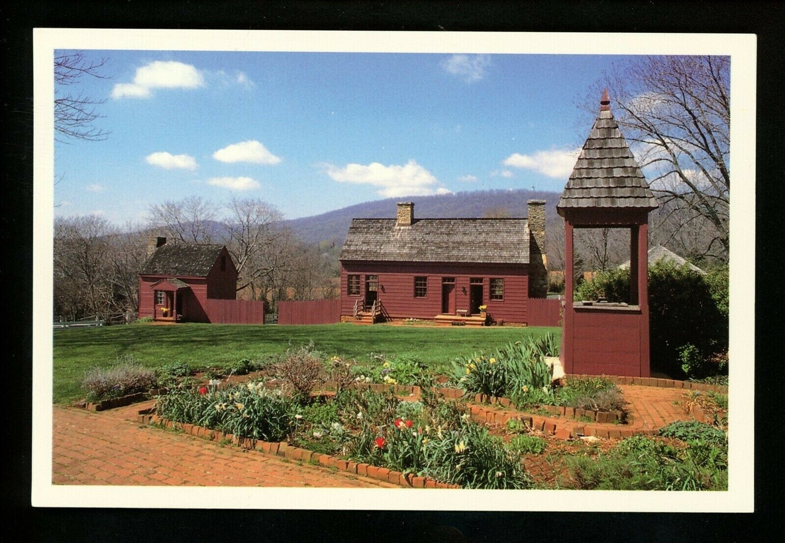 President postcard James Monroe Ash Lawn Highland Charlottesville VA ...