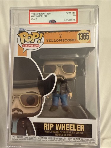 Rip Wheeler "Yellowstone" Television 1365 Funko Pop! PSA 10 MINT | eBay