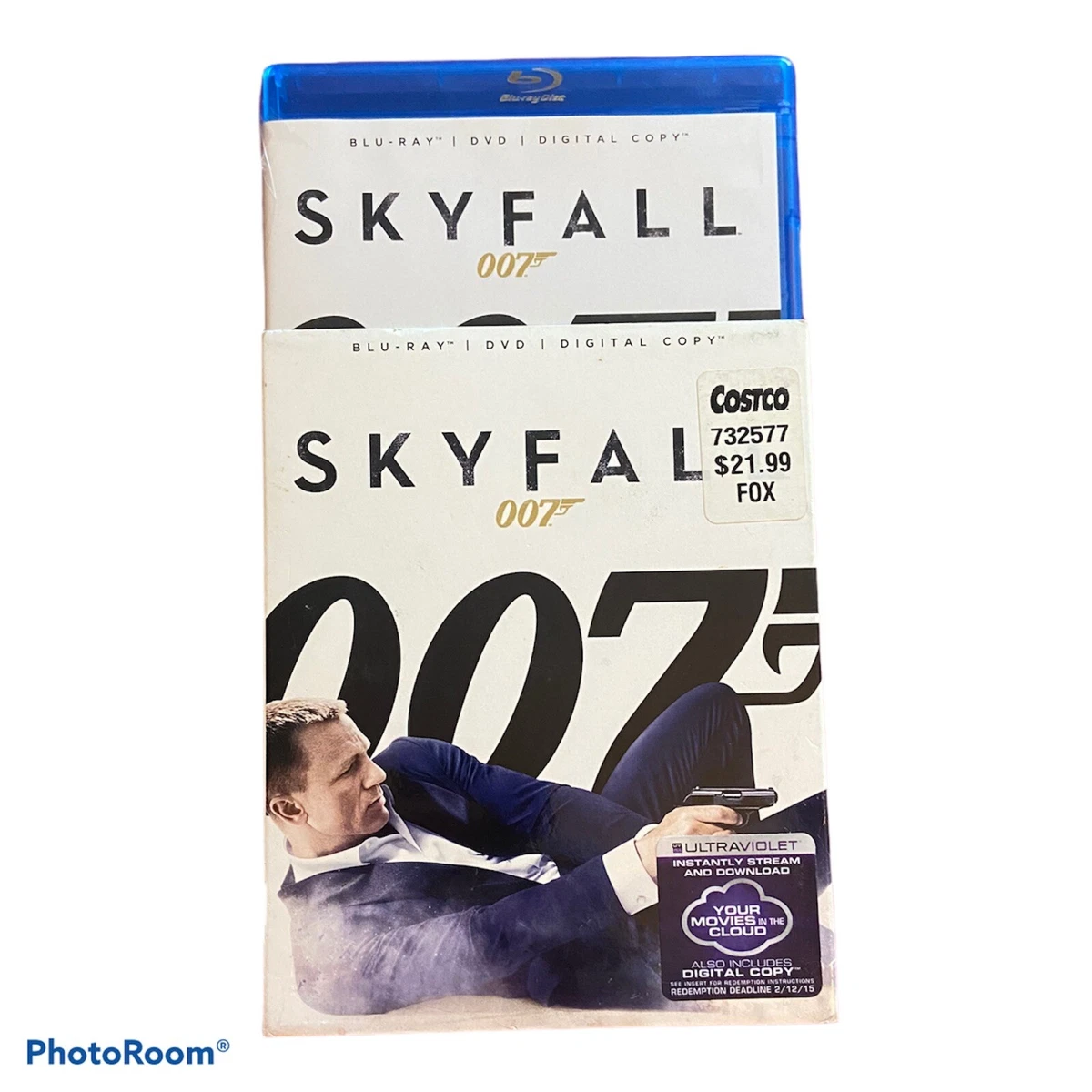Skyfall Blu Ray Cover