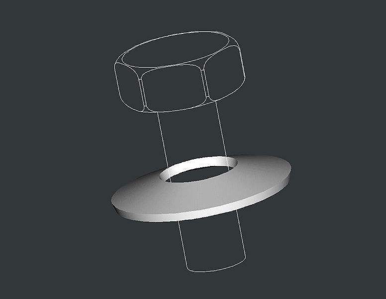 (50) 3/8 Conical / Belleville / Cupped Spring Washers A2 Stainless ...