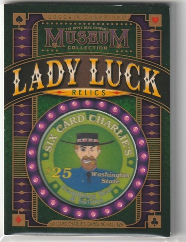 2023 Upper Deck Goodwin Champions Museum Collection Lady Luck Casino ...