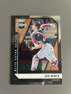 2021 Panini Elite Extra Edition /999 Joe Mack #31 | eBay