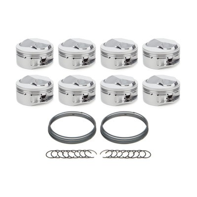 Race Tec Pistons 1001296, Set of 8 Aluminum Bbc Dome Piston Set 4.600 ...