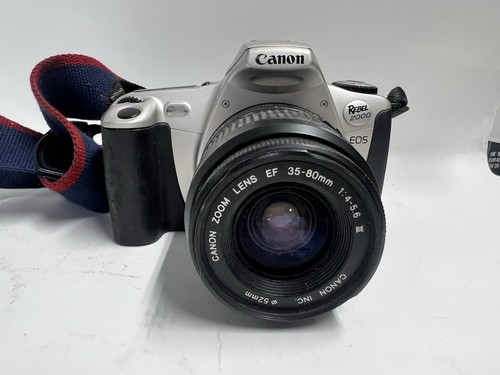 Canon EOS Rebel 2000 35mm SLR Film Camera with 28-80 mm lens ...