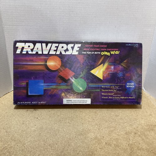 Traverse Board Game By Educational Insights Vintage 1992 | eBay