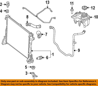 MERCEDES OEM 12-23 C250 Cooling Radiator Components-Drain Plug ...